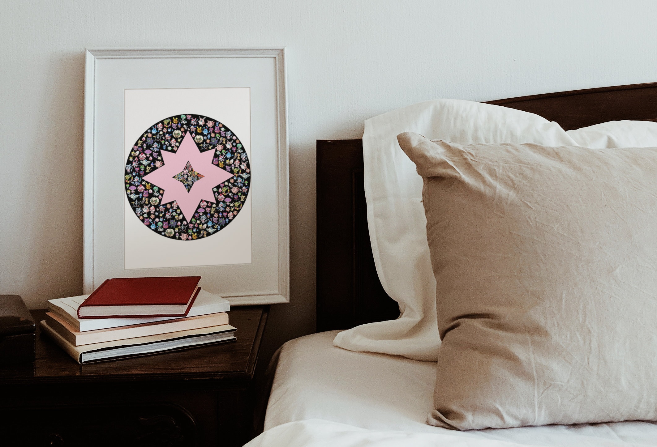 Pokemon Fairy Type Symbol Mosaic (pink) - Etsy