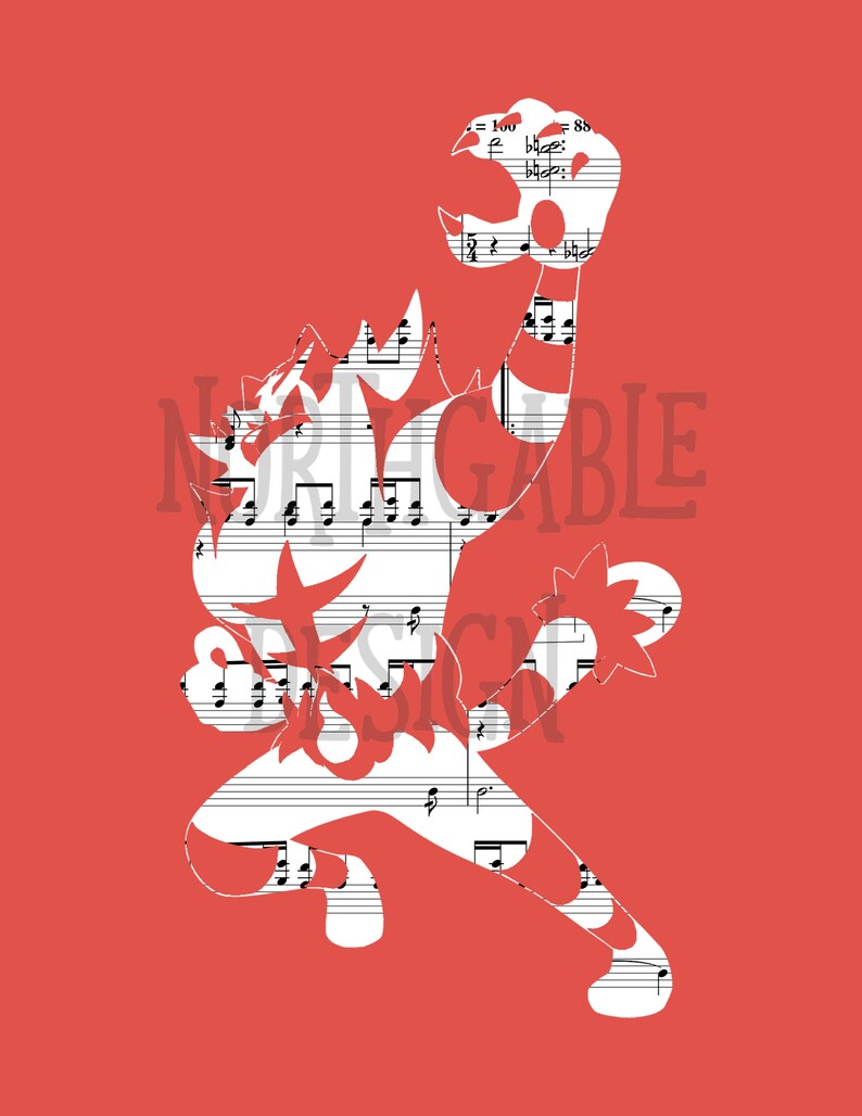 Pokemon Sun/moon: Champion's Theme - Incineroar Graphic - Etsy