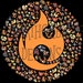 Pokemon Fire Type Symbol Mosaic (orange) - Etsy
