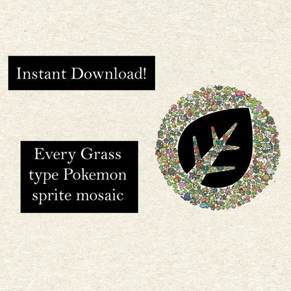 Pokemon Grass Symbol