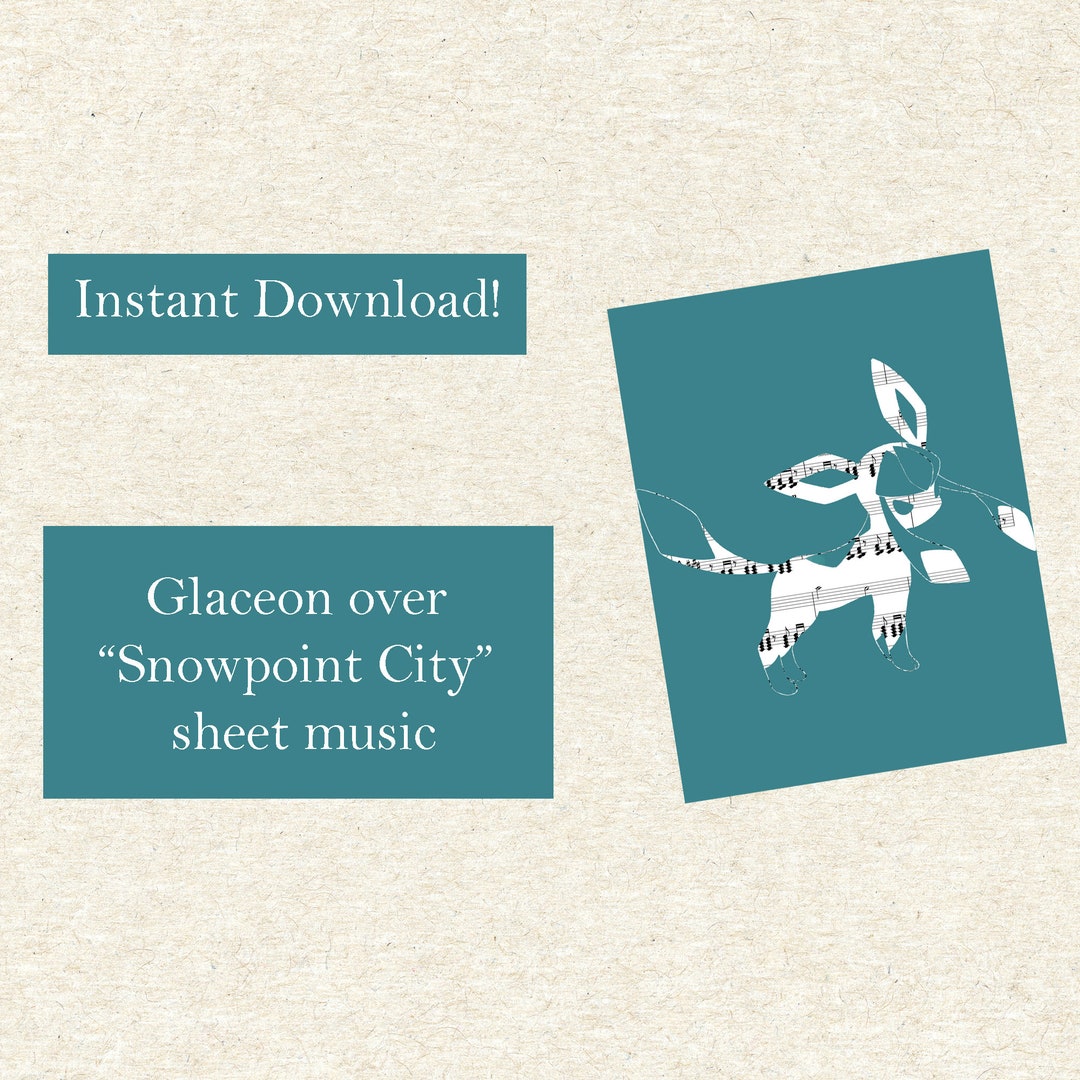 Pokemon: Snowpoint City Graphic - Etsy
