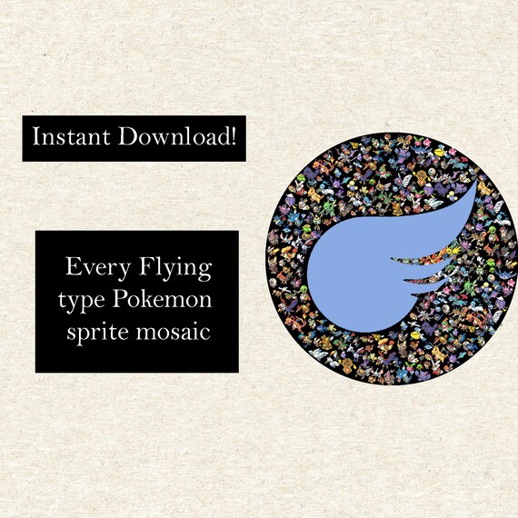 Pokemon Type Icon Sprites