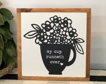 My Cup Runneth Over | Etsy