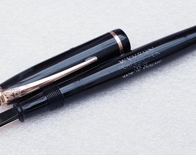 Vintage WYVERN PERFECT Fountain Pen No 81 C1940 - Etsy