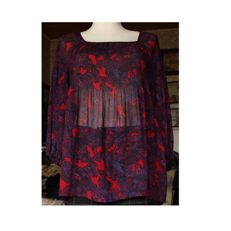 Sheer Tops - Etsy