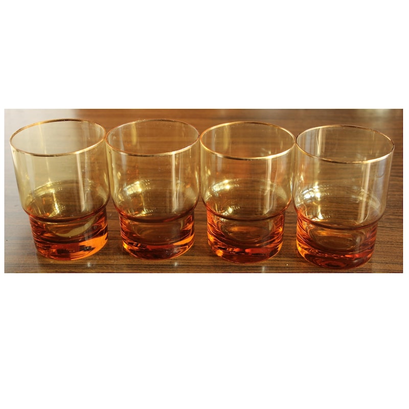 Amber Glassware - Etsy