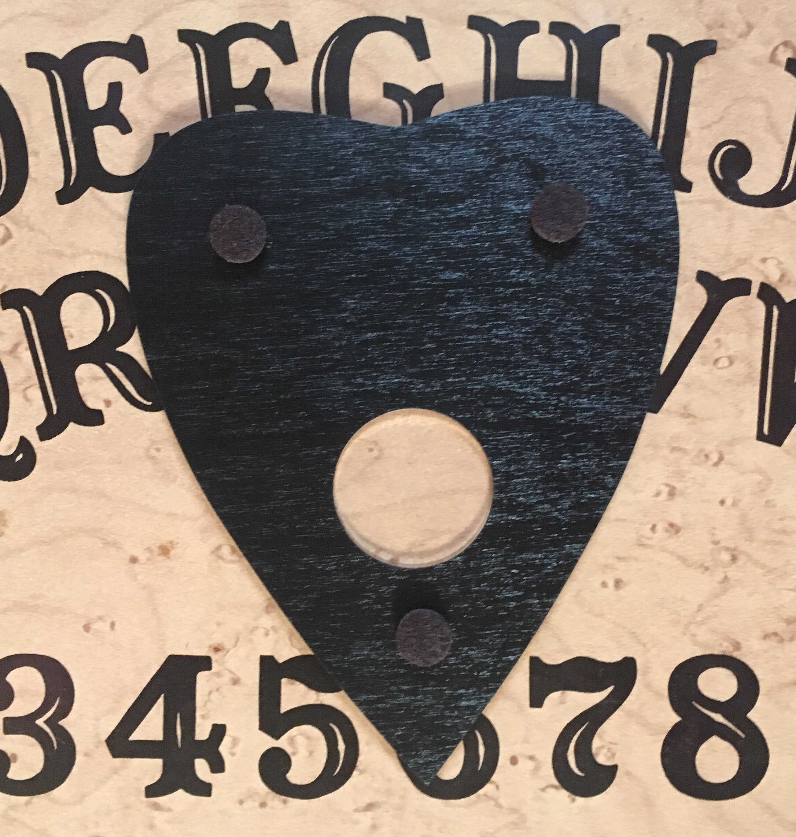 Ouija Planchette Moon & Sun Wooden Occult Divination | Etsy