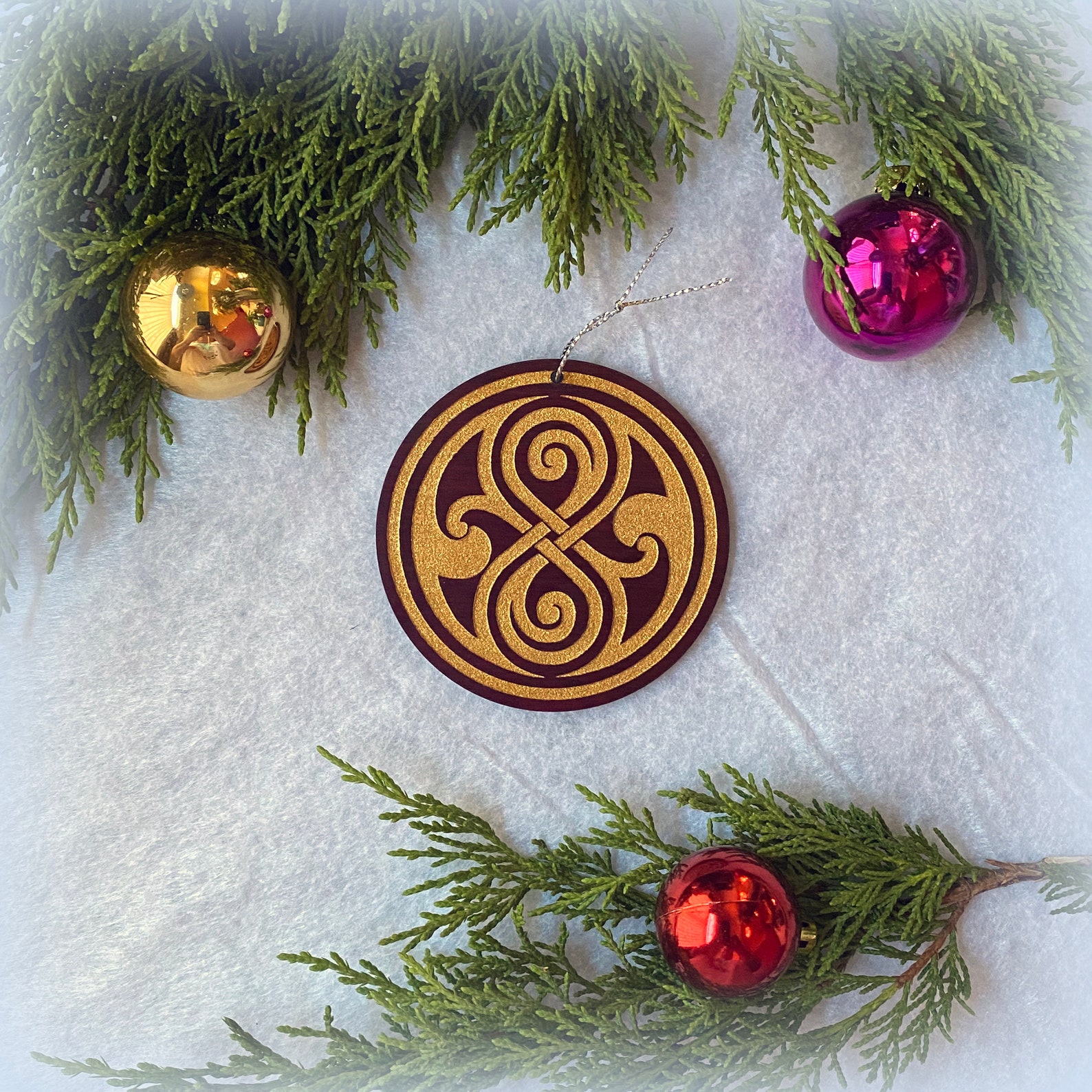 Doctor Who Ornaments Tardis Police Box Rassilon Gallifrey - Etsy