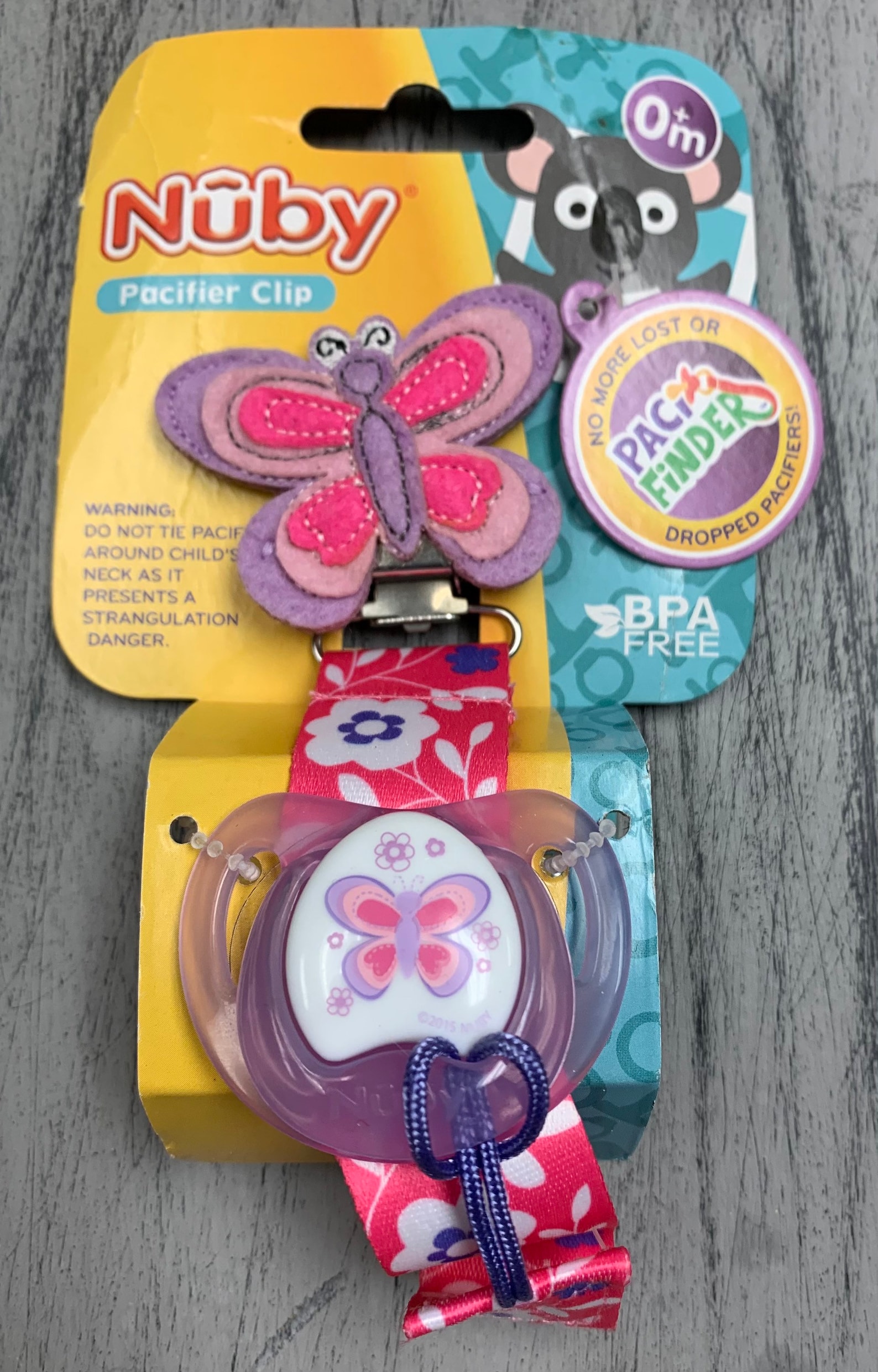 Nuby Pacifier W/ Paci-Finder | Etsy