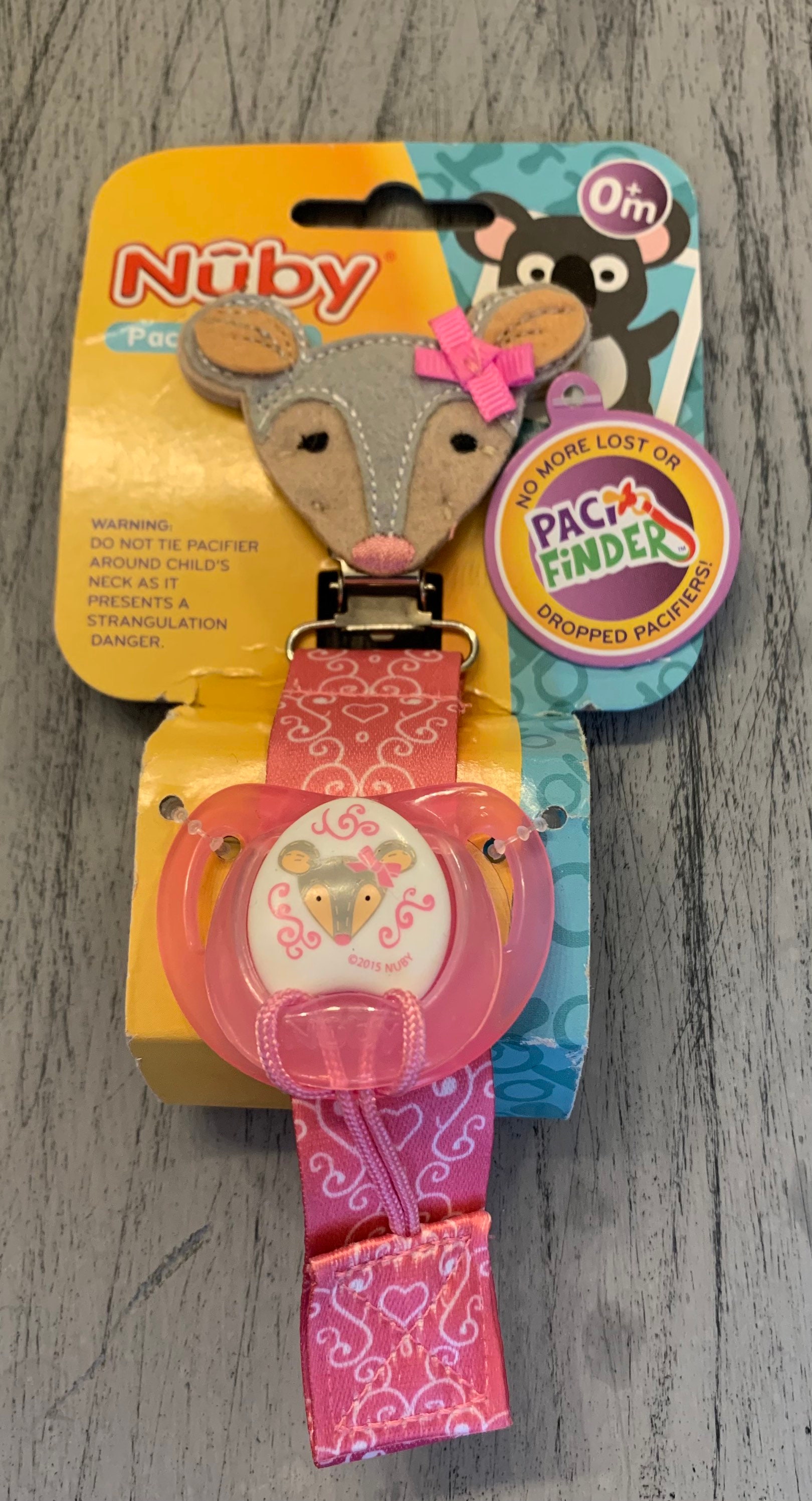 Nuby Pacifier W/ Paci-finder - Etsy