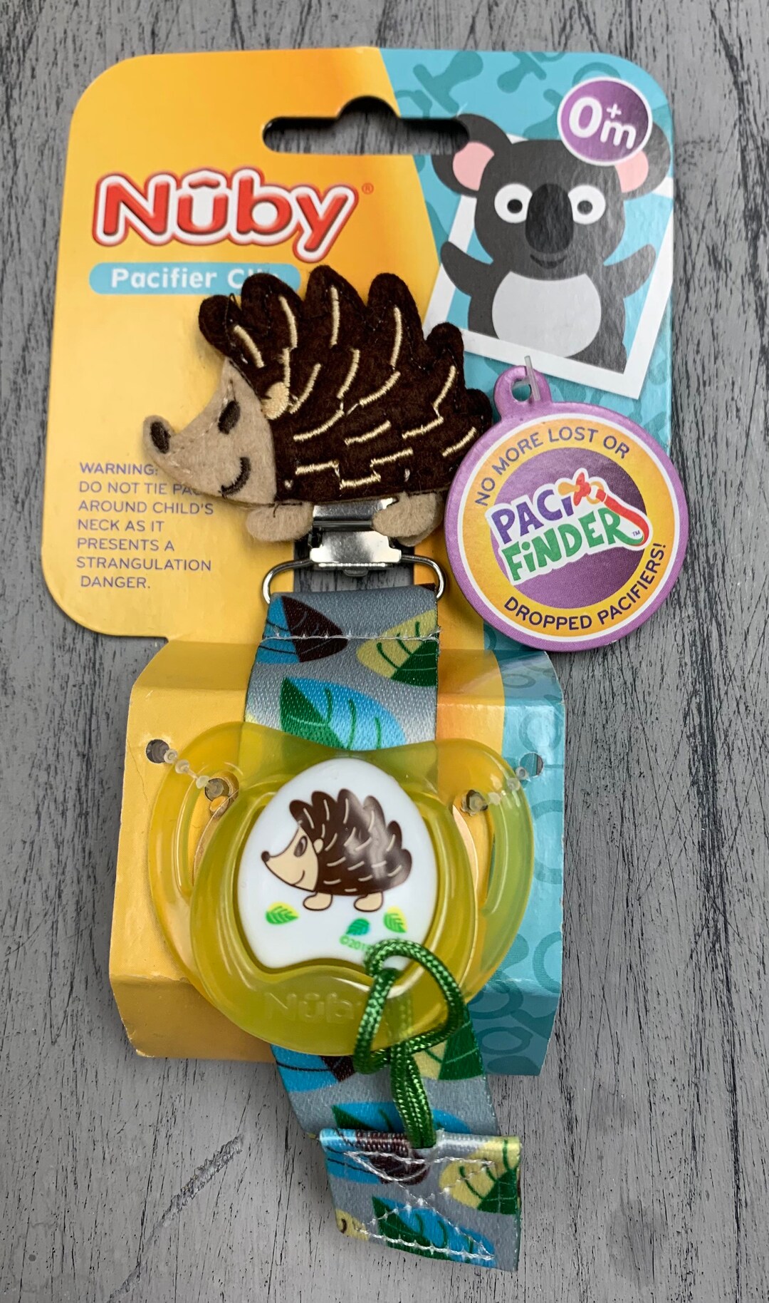 Nuby Pacifier W/ Paci-finder - Etsy