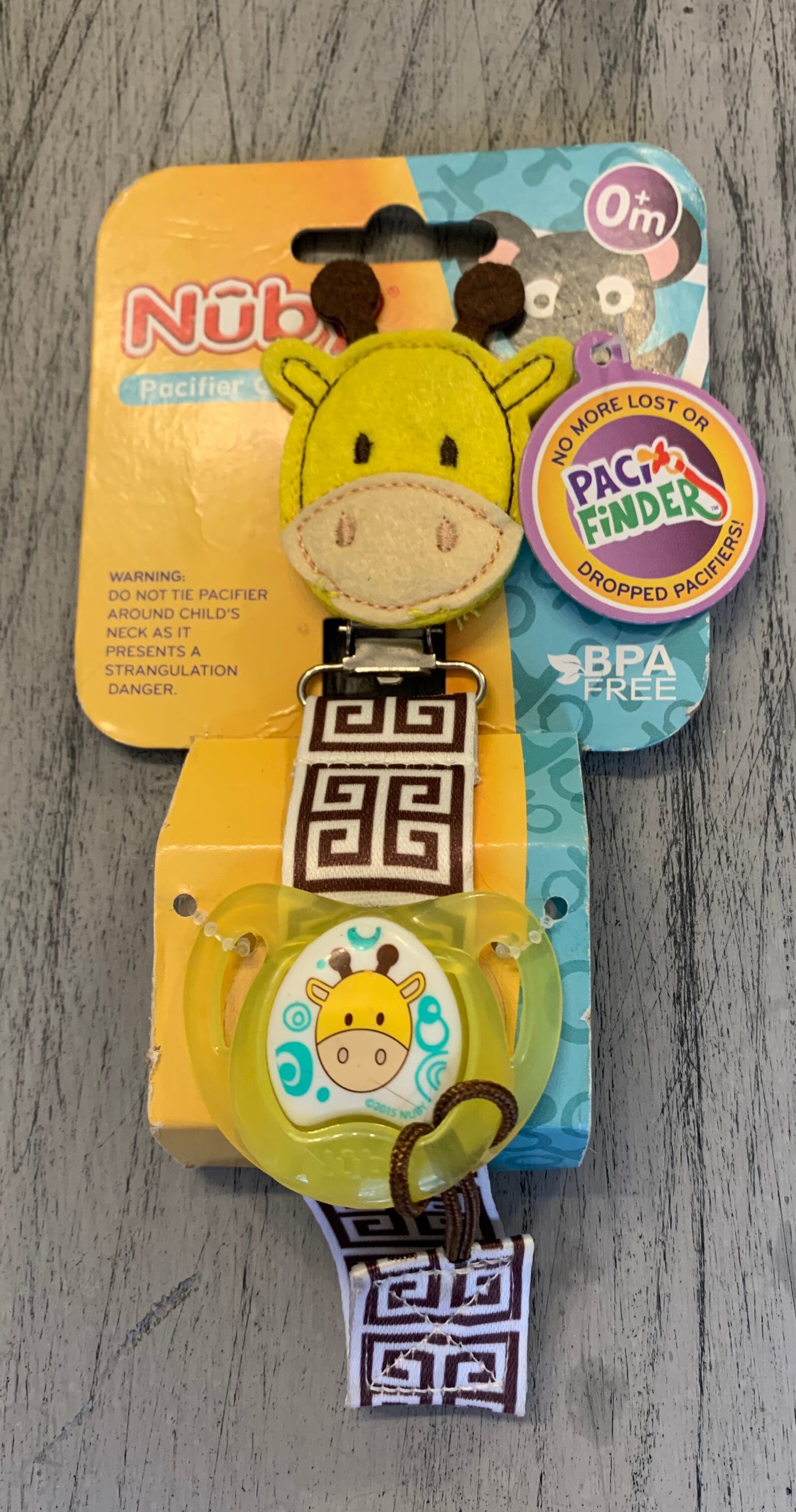 Nuby Pacifier W/ Paci-finder - Etsy