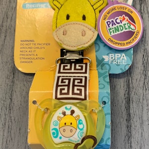 Nuby Pacifier W/ Paci-finder - Etsy