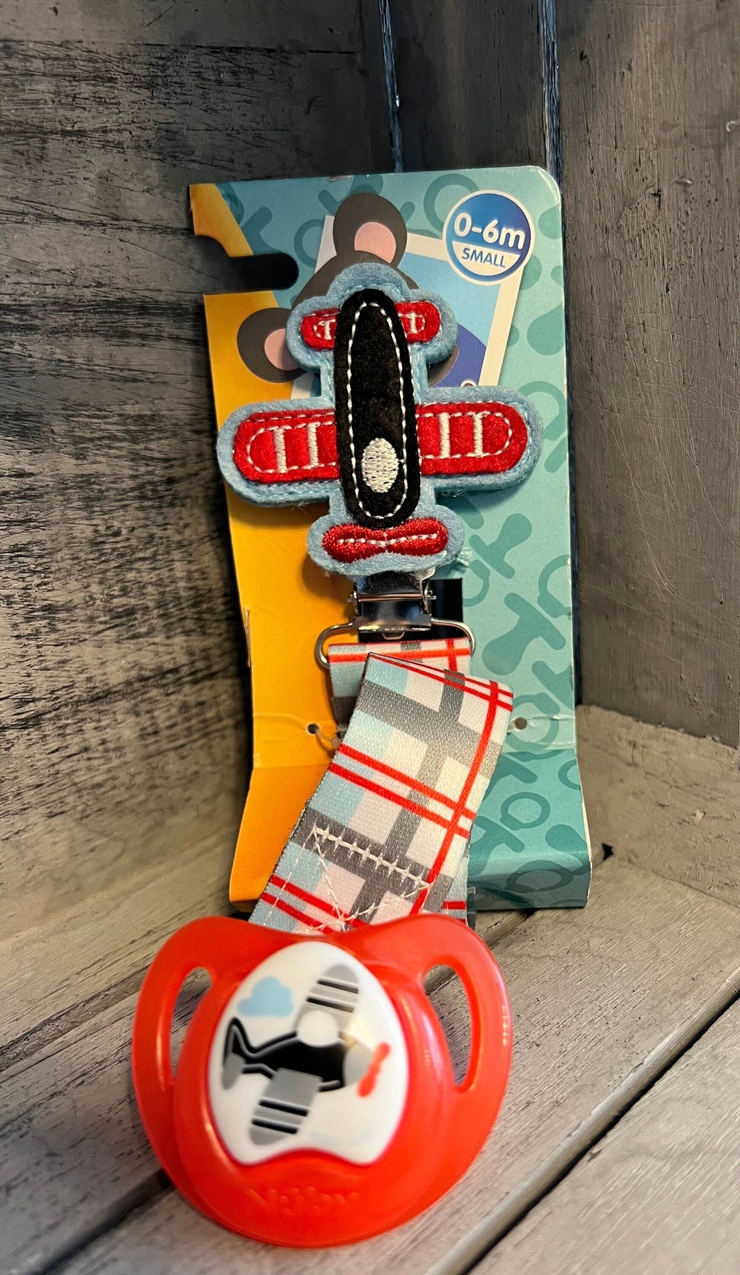 Nuby Pacifier W/ Paci-finder - Etsy