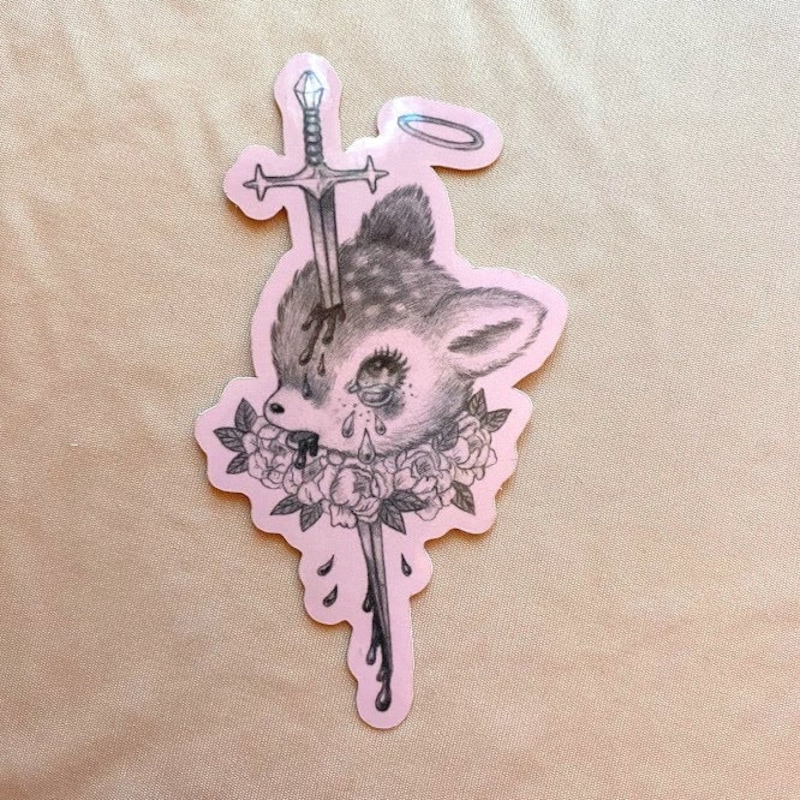 Vintage Bambi Stickers - Etsy