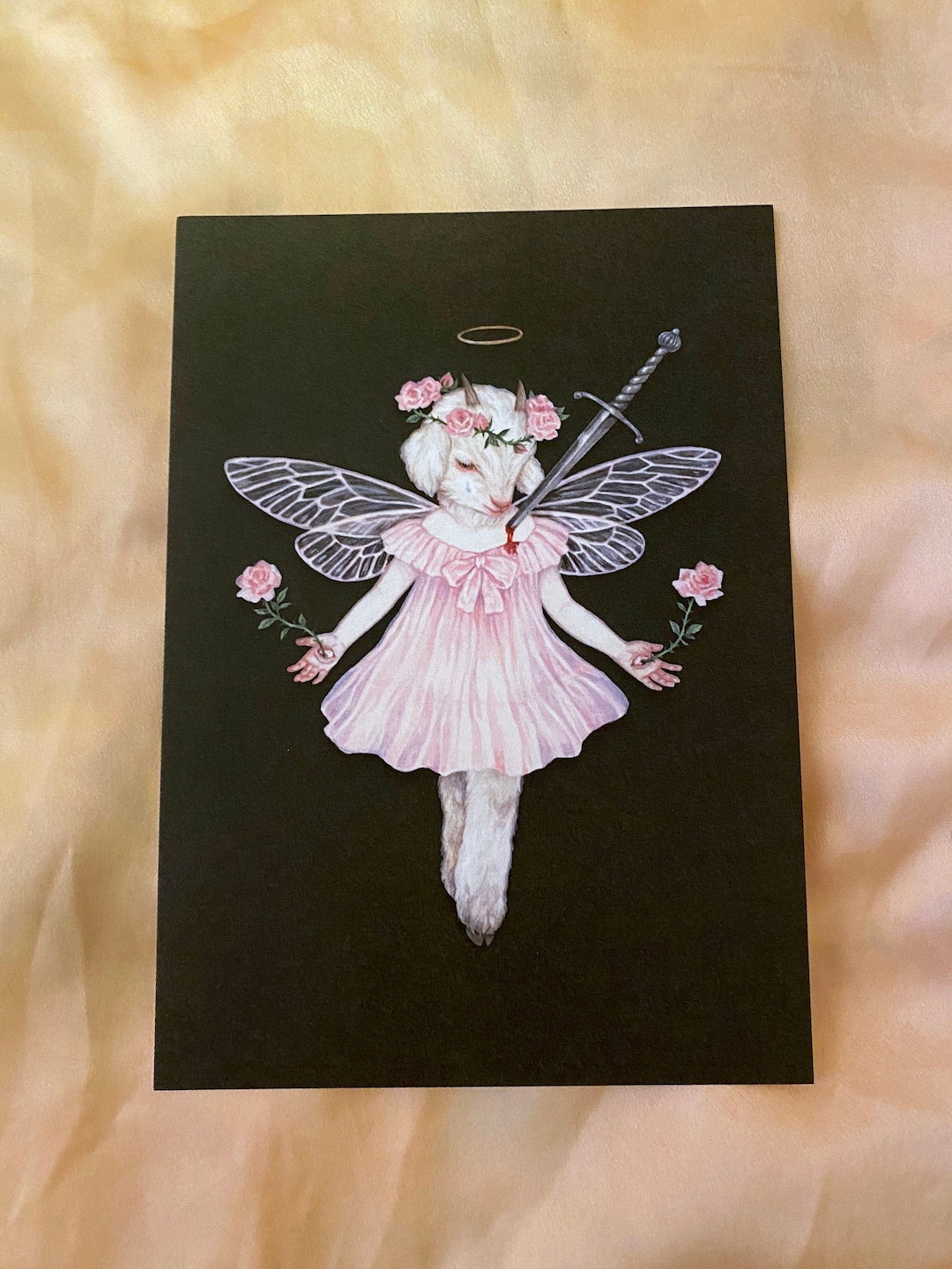 Angel 03 Print (5x7) - Etsy