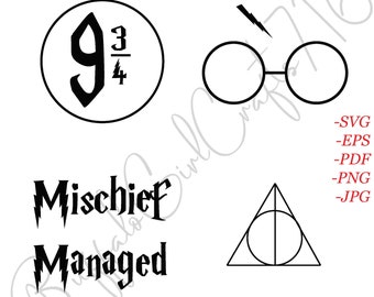 Mischief managed svg | Etsy
