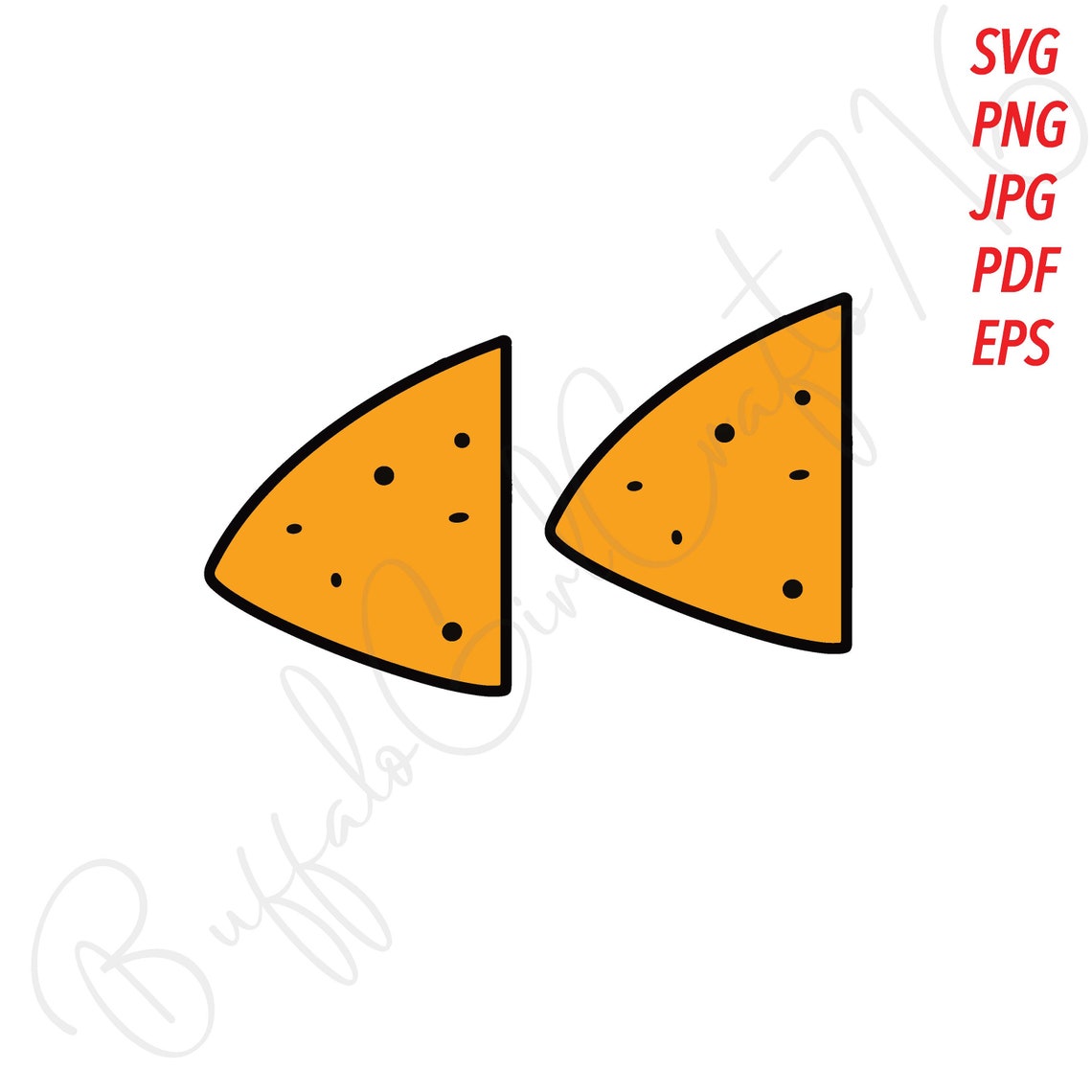 Nachos SVG PNG JPG Cut File Cricut Silhouette Taco Svg - Etsy
