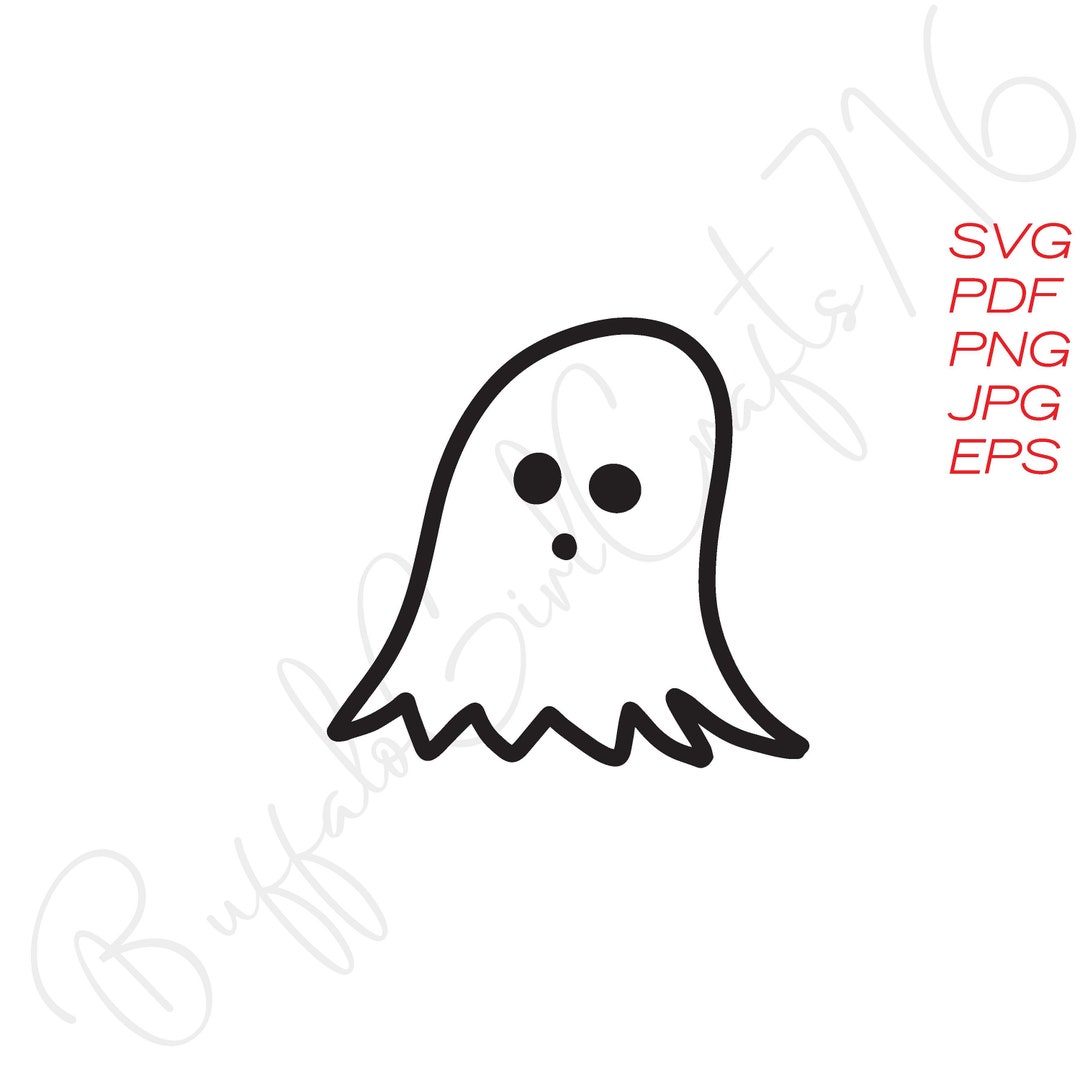 Ghost SVG PNG Cut File Cricut Silhouette JPG Pdf | Halloween Svg | Fall ...