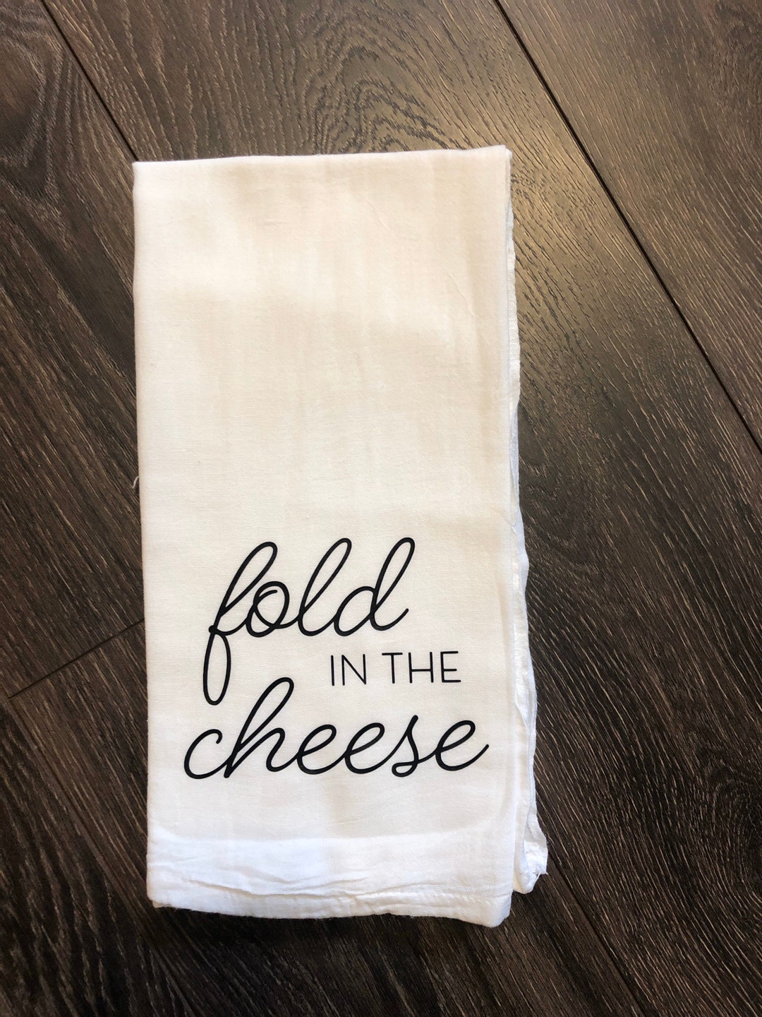 Fold in the Cheese Schitts Creek Decorative Tea Towel | Funny Kitchen ...