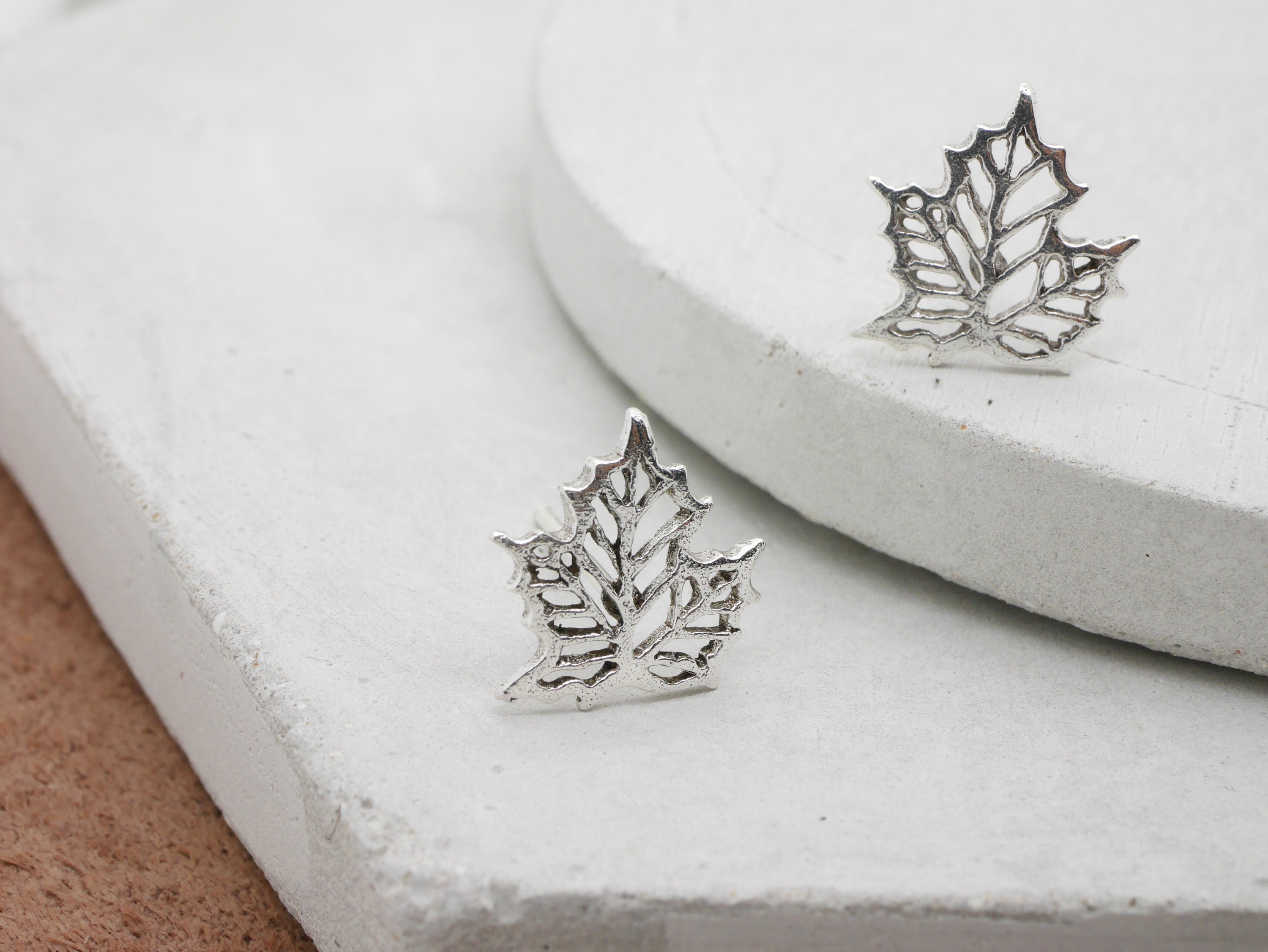 Maple Leaf Earrings Leaf Earrings Leaves Earrings Gold Leaf | Etsy