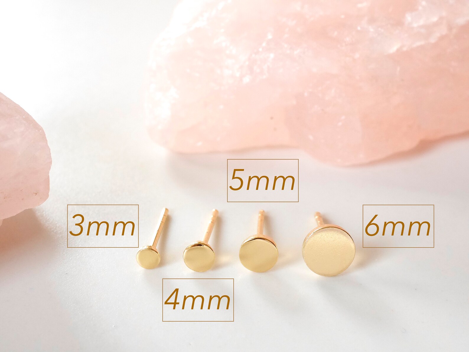 Earrings Set Mismatched Earring Set Disc Earrings Gold Disc | Etsy