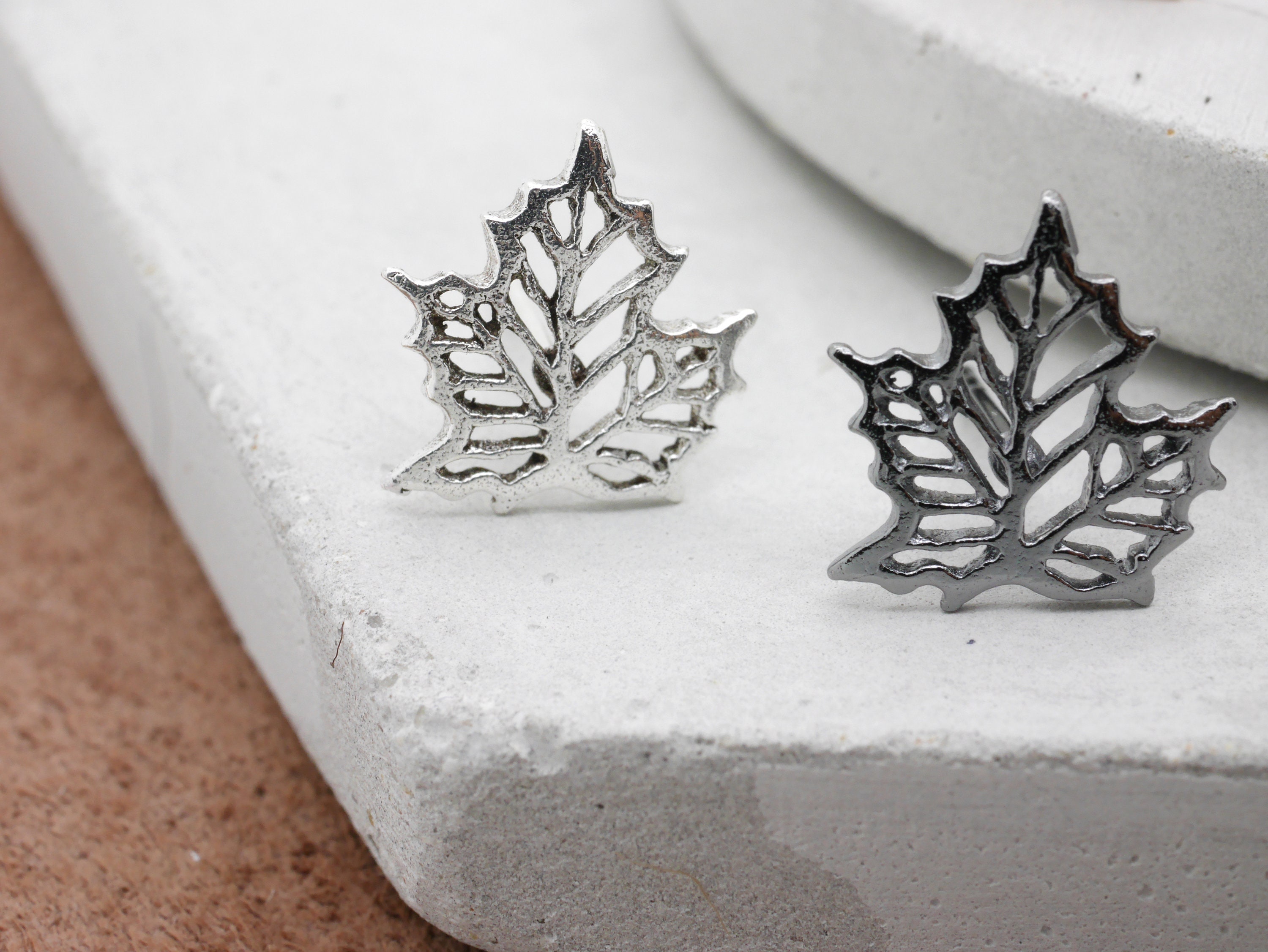 Maple Leaf Earrings Leaf Earrings Leaves Earrings Gold Leaf | Etsy