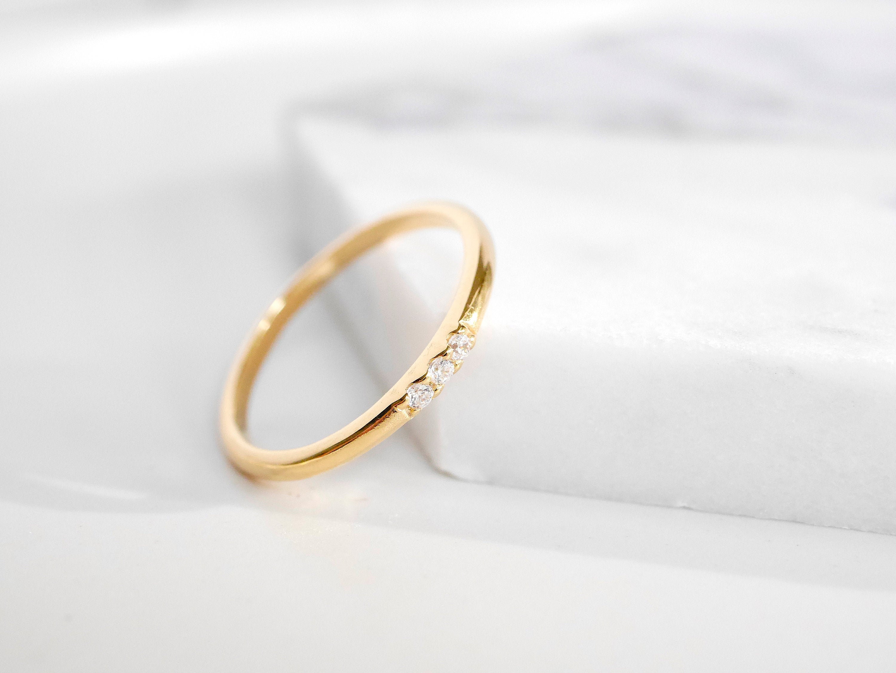 Minimalist Ring Band Ring Stacking Rings Wedding Band Ring | Etsy