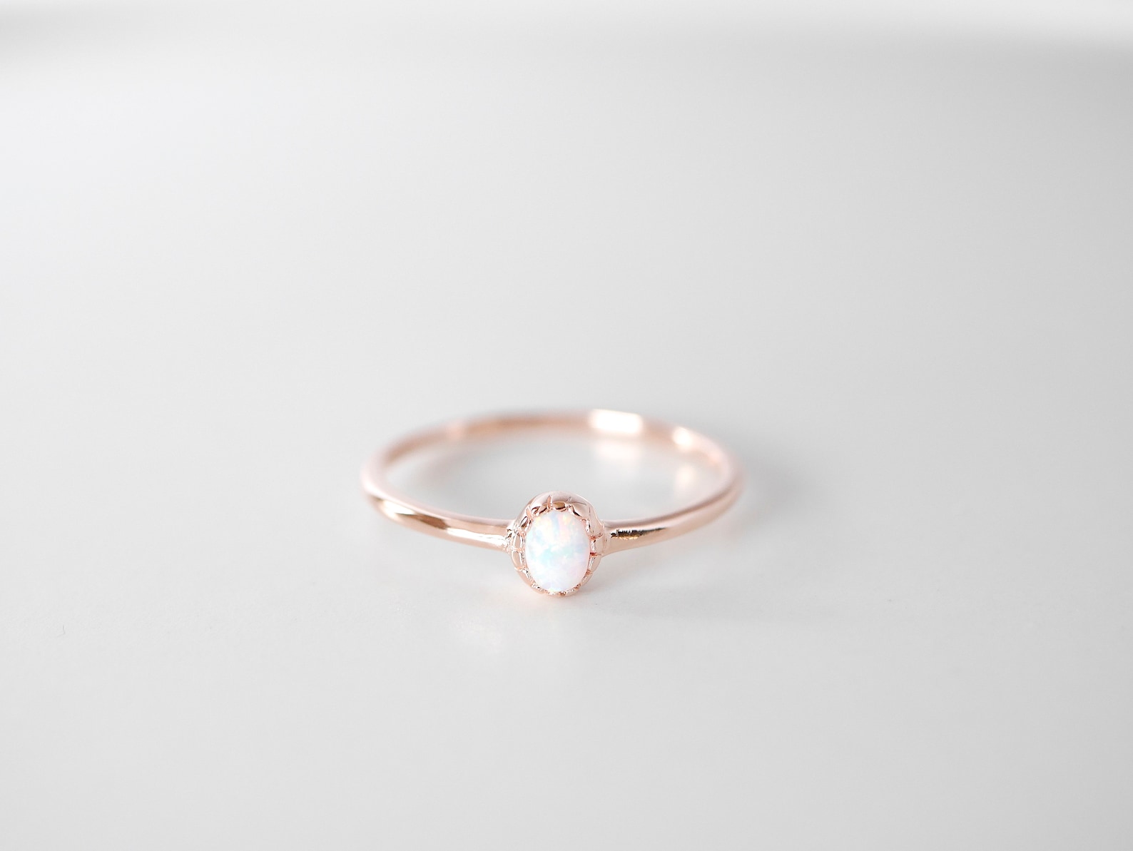 Opal Ring Gold Ring Opal Rings for Women Birthstone Ring | Etsy