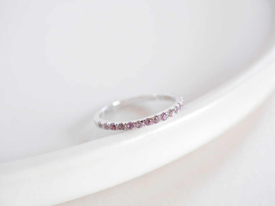 Alexandrite Ring, Eternity Band, Stacking Rings, Diamond Eternity Band ...