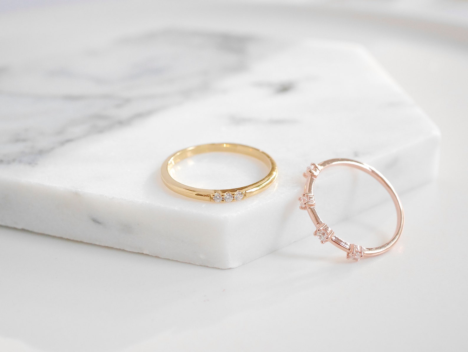 Stacking Ring Simple Ring Minimalist Jewelry Silver Ring | Etsy