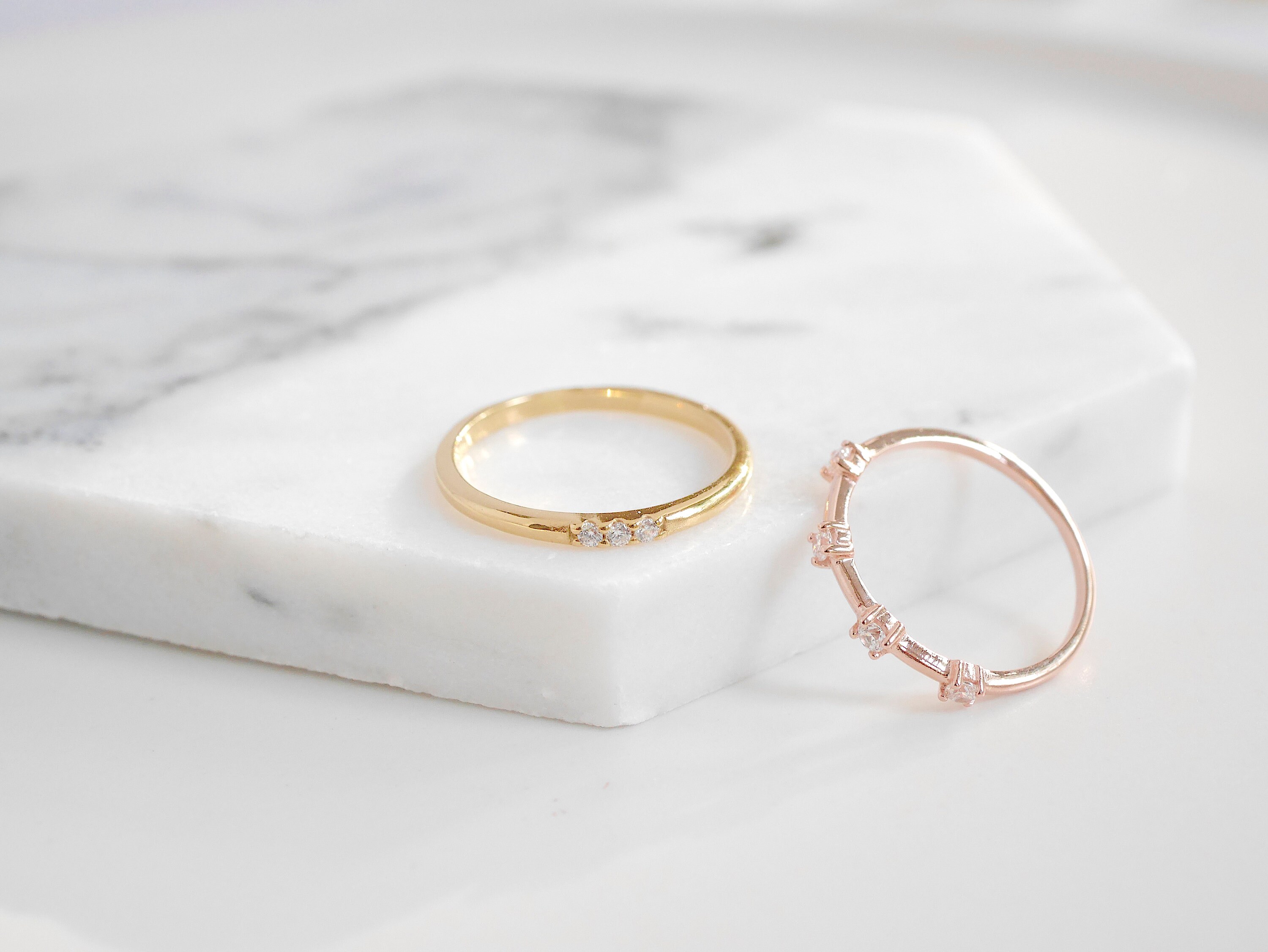 Stacking Ring, Simple Ring, Minimalist Jewelry, Silver Ring, 10k Gold ...