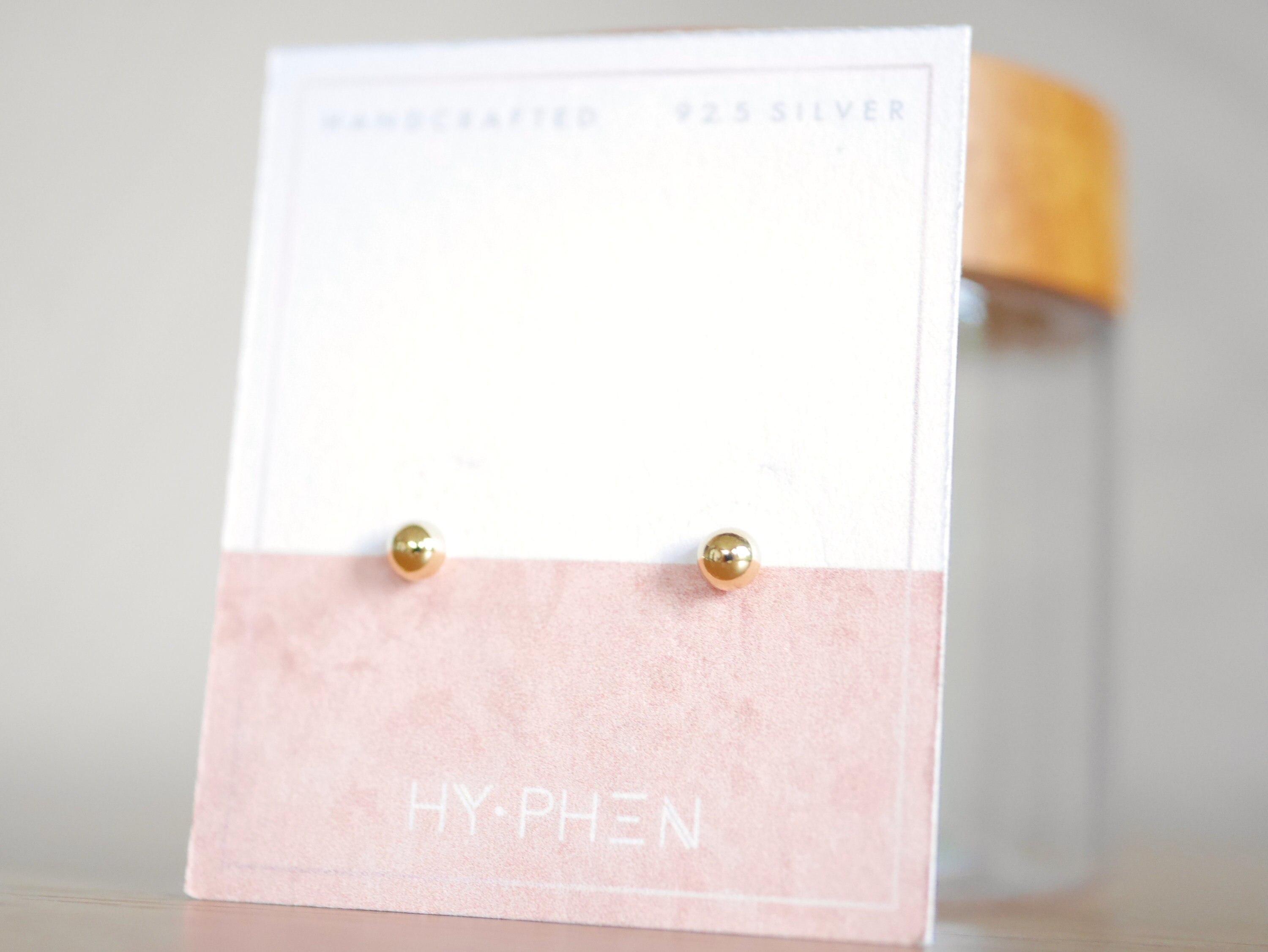 14K Gold Plated Minimalist Dot Earrings Dot Stud Earrings | Etsy