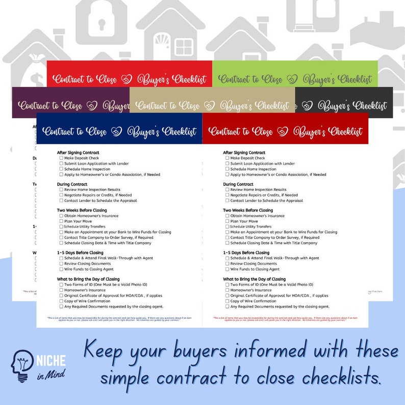 Buyer Checklist Option 10 - Etsy