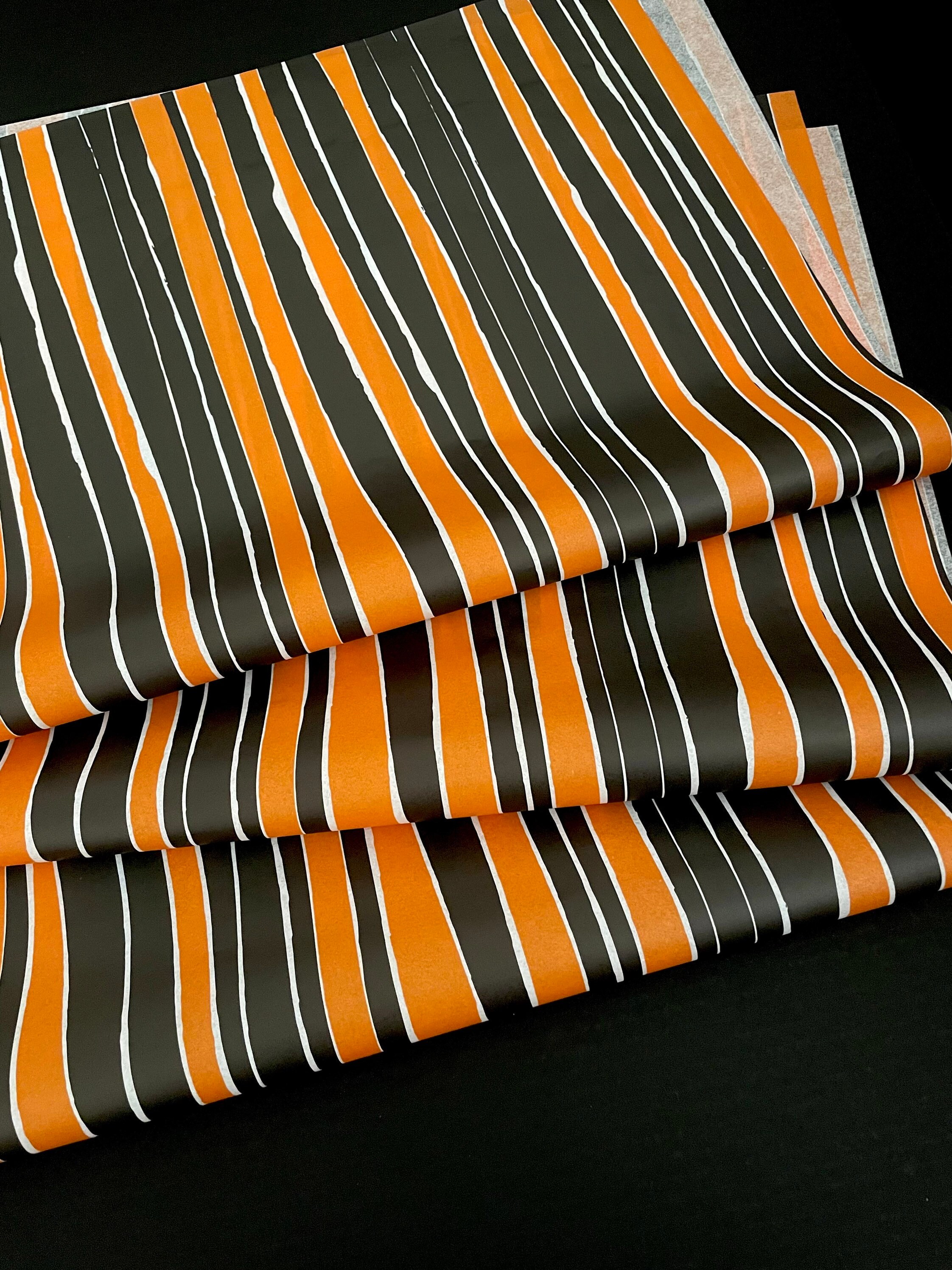 Halloween Stripes Tissue Paper