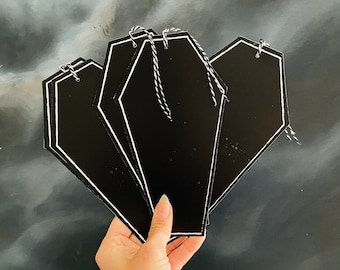 Coffin Tags - Etsy
