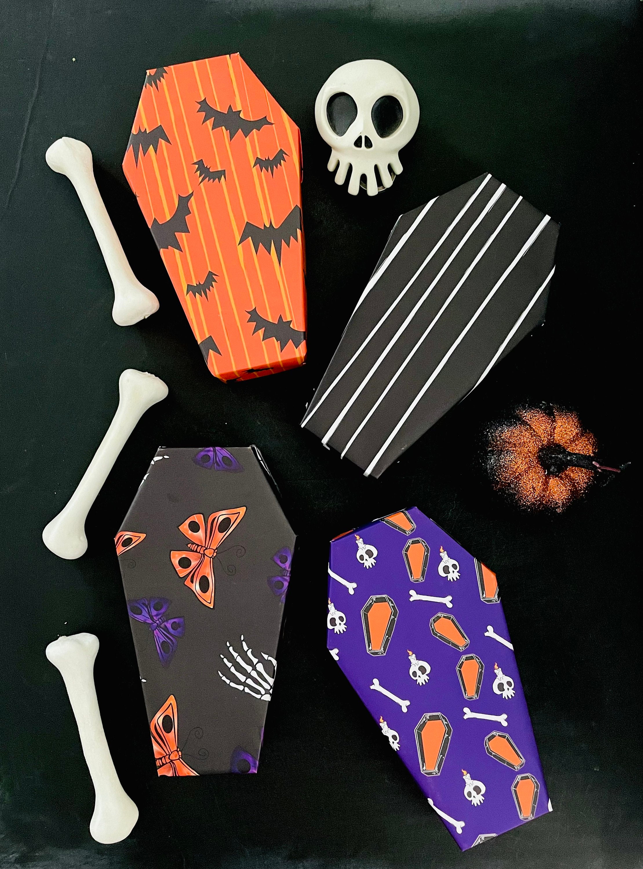 Small Wrapped Coffin Boxes