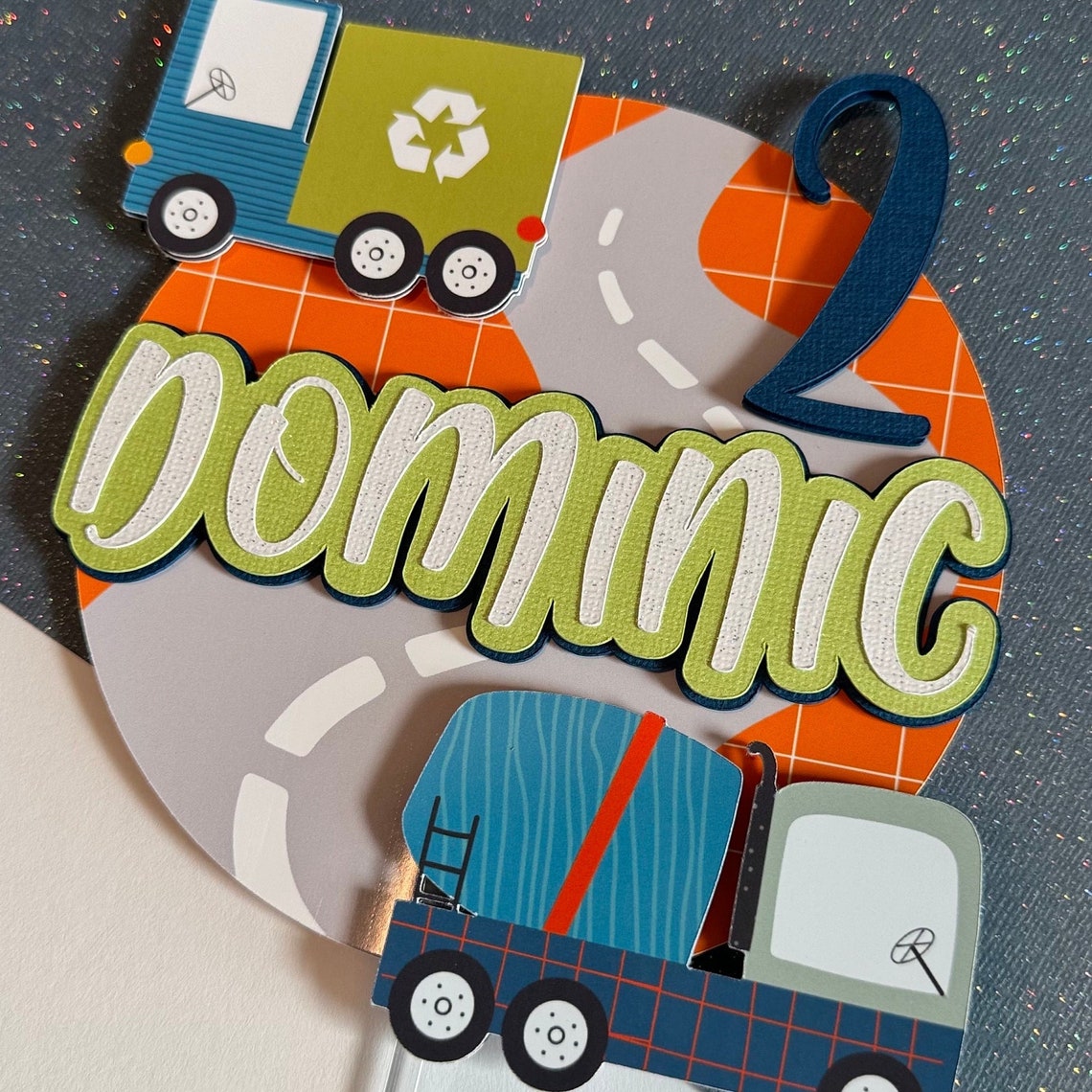 Trucks Cake Topper - Etsy