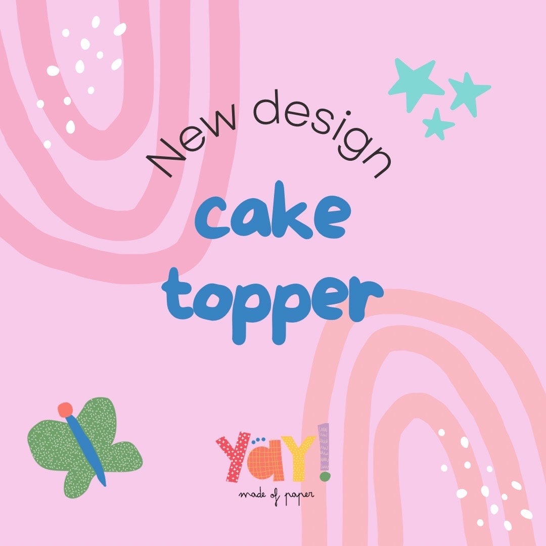 Custom Cake Topper / New Design - Etsy