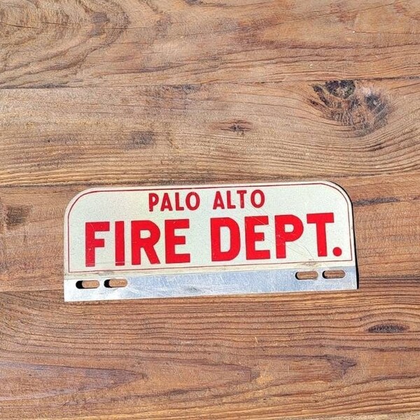 Fire License Plate Topper - Etsy