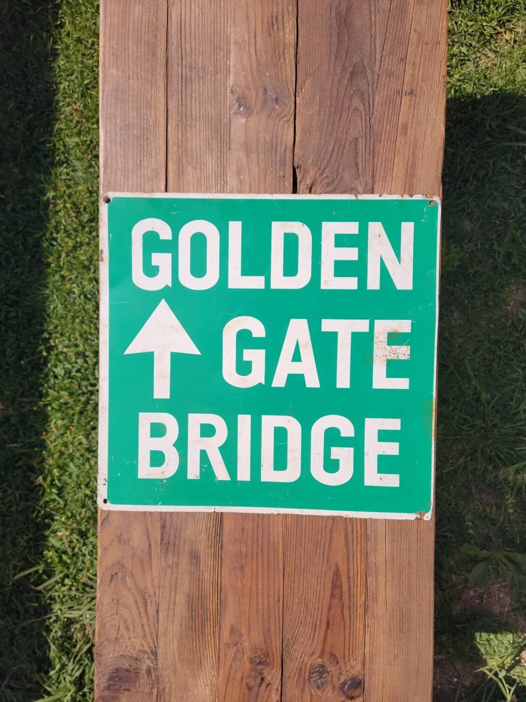 Golden Gate Bridge Directional Arrow Sign - Etsy