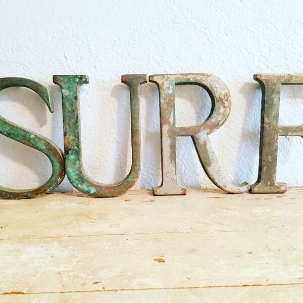 Surf Letters - Etsy