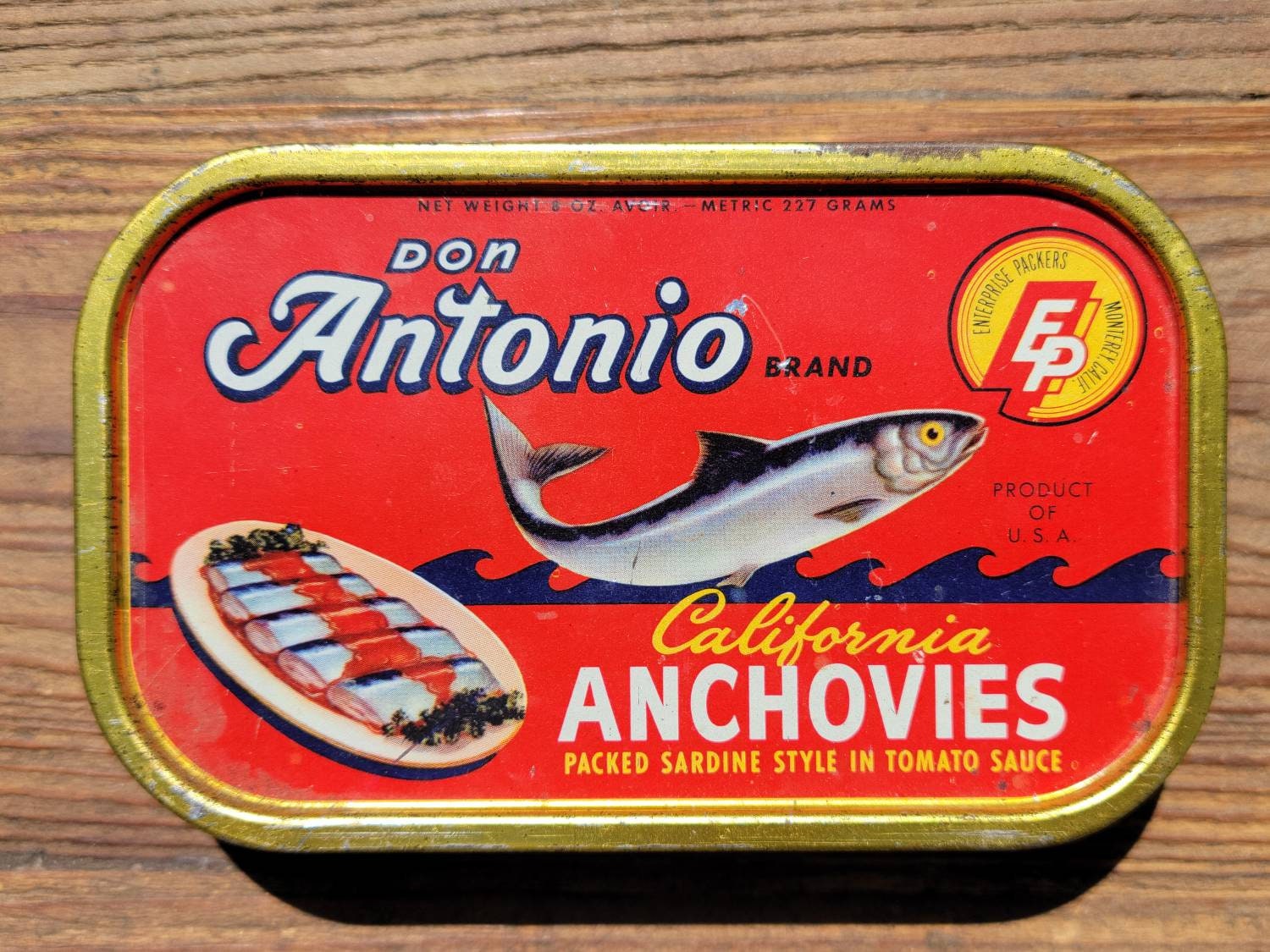 Anchovy Can