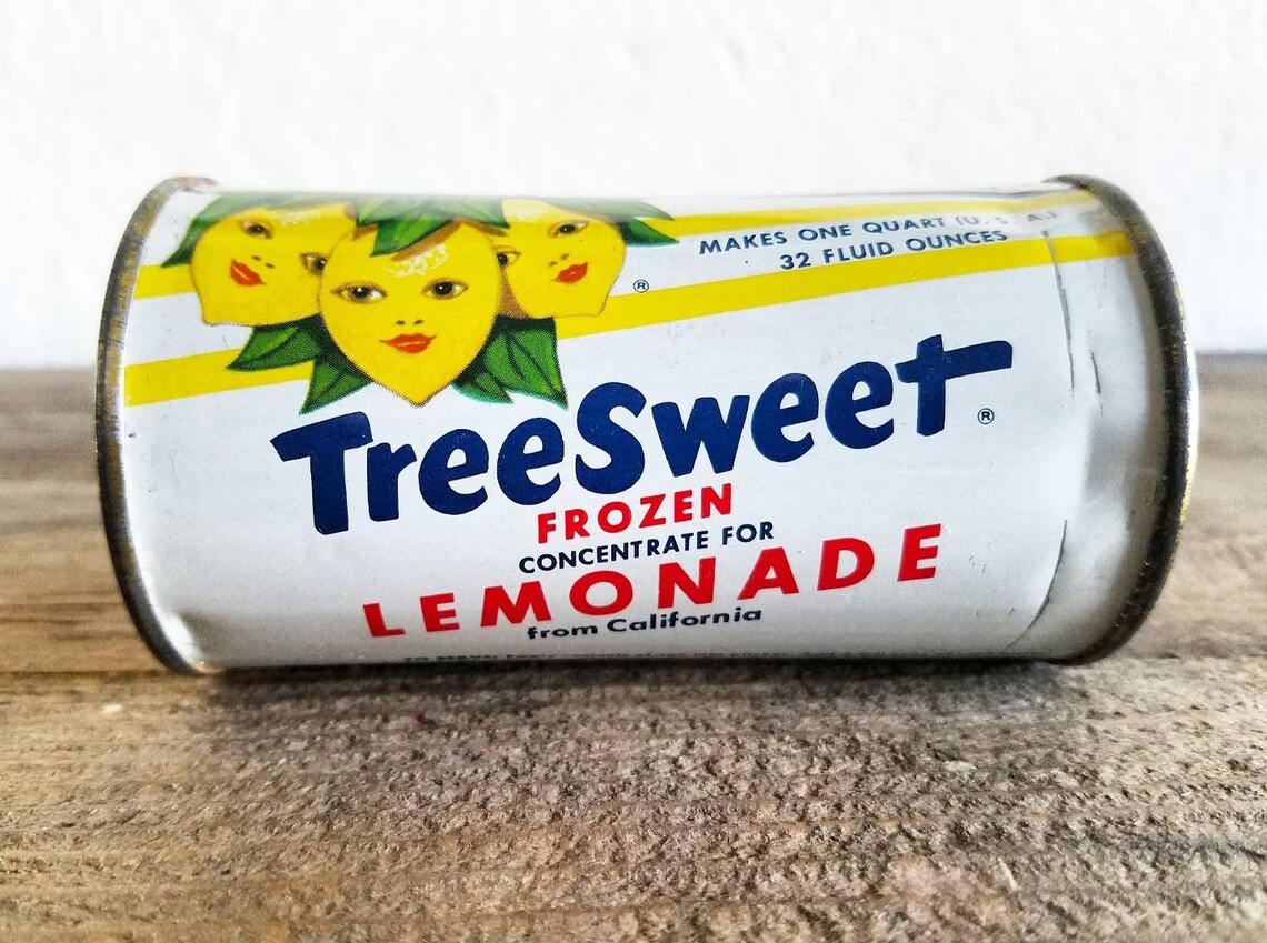 Santa Ana California Tree Sweet Juice Can | Etsy