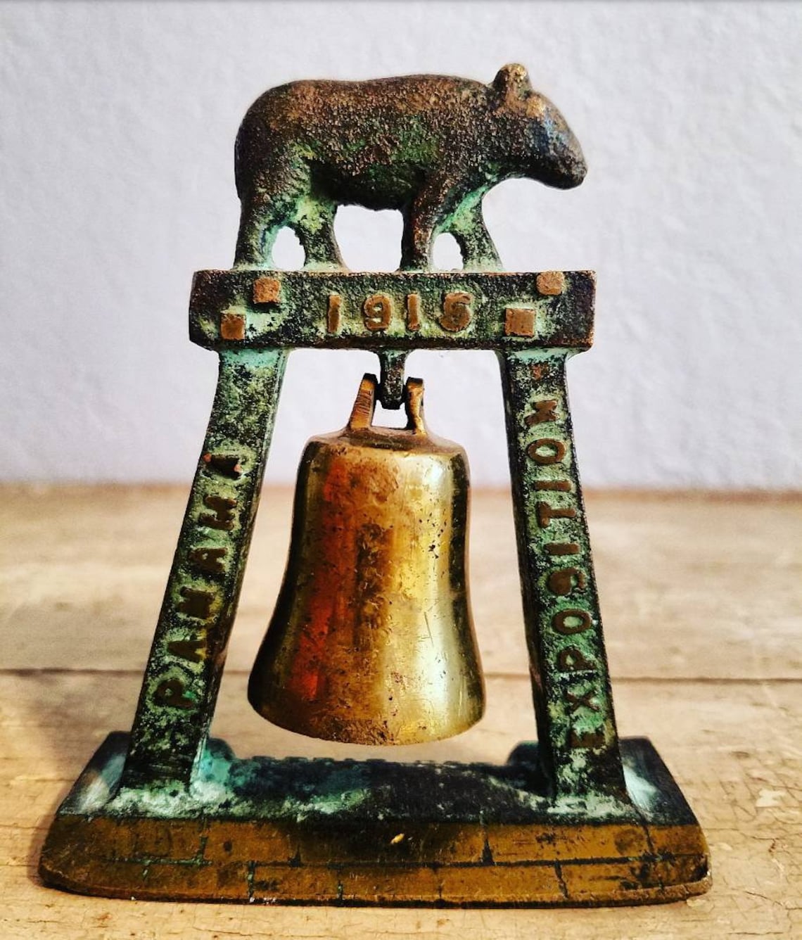 California Brass Souvenir Bell | Etsy