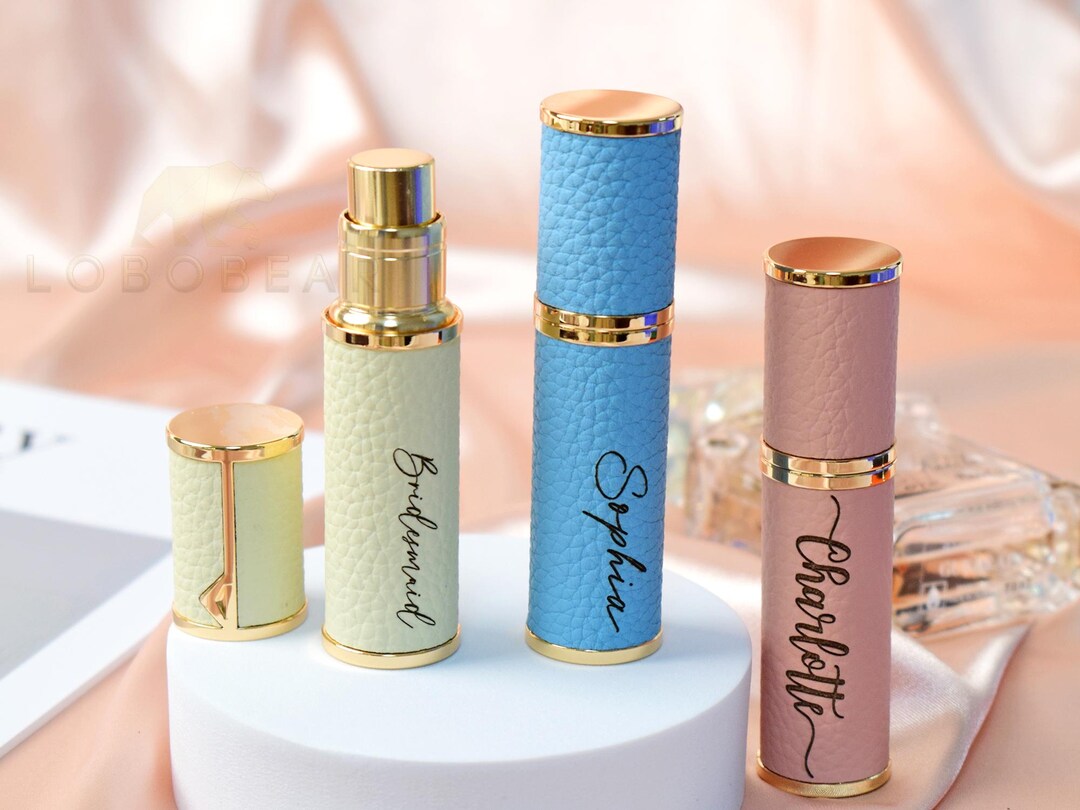 Custom Name Perfume Bottle-bridesmaid Gifts-5ml Refillable Perfume ...