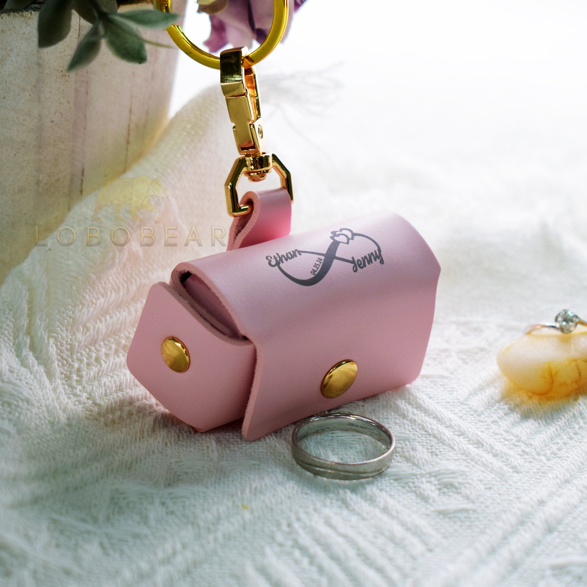 Leather Ring Box Proposal-dog Ring Bearer-engagement Ring Pouch-pet ...