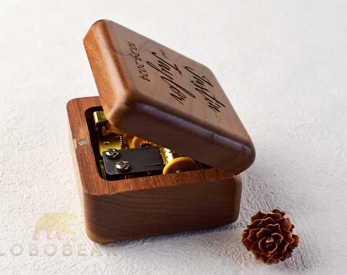 Porcelain Musicbox With Adorable Cats, Playing the Music of the Pink ...
