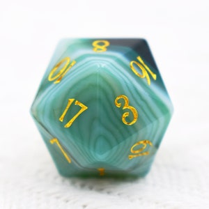 Custom Dice-custom Dnd D and D Dice Set-custom D20-add Initials or ...