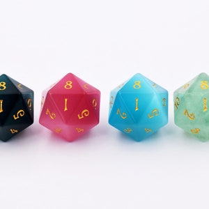 SPINDOWN D20-gemstone D20 Dice-spin Down-roll Down-count Down Dice ...